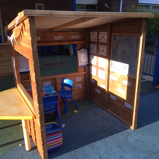 Riverbridge Primary School - Reception Outdoor Learning Area