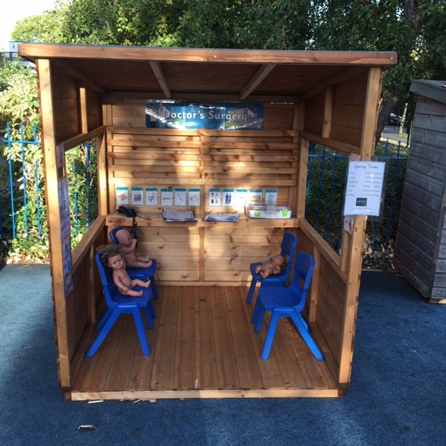 Riverbridge Primary School - Reception Outdoor Learning Area