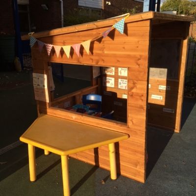 Riverbridge Primary School - Reception Outdoor Learning Area